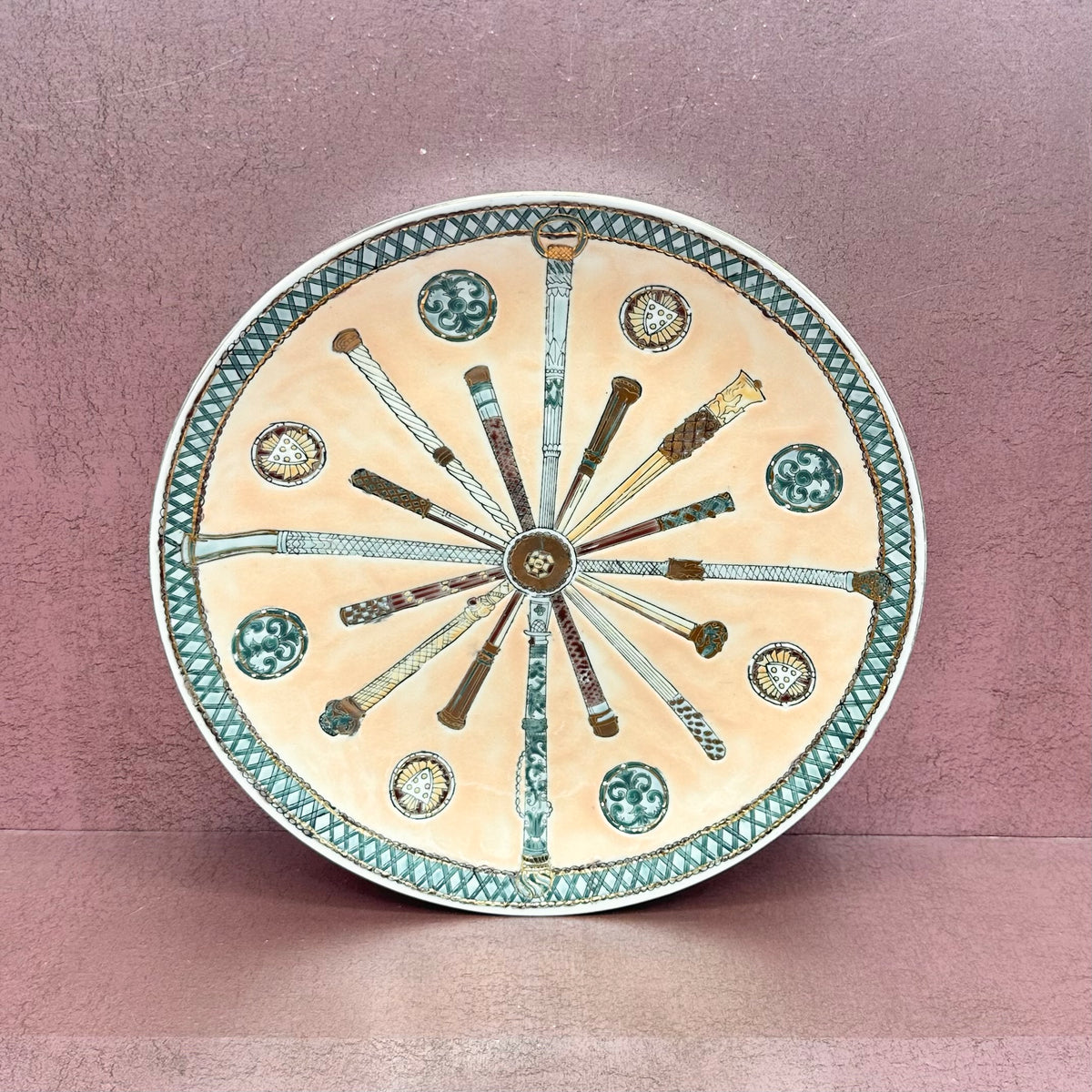 Vintage Toyo Plate Sword & Crest | Dwell and Adorn